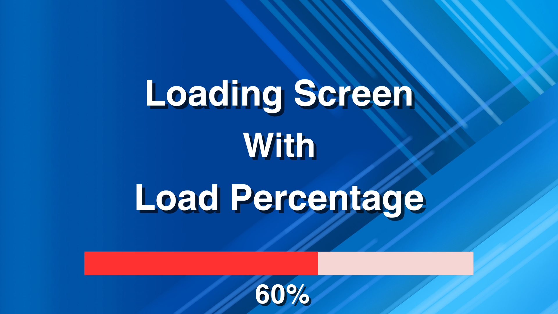 Loading Screen With Load Percentage – ASSET CLOUD Loading Screen With Load Percentage – ASSET CLOUD